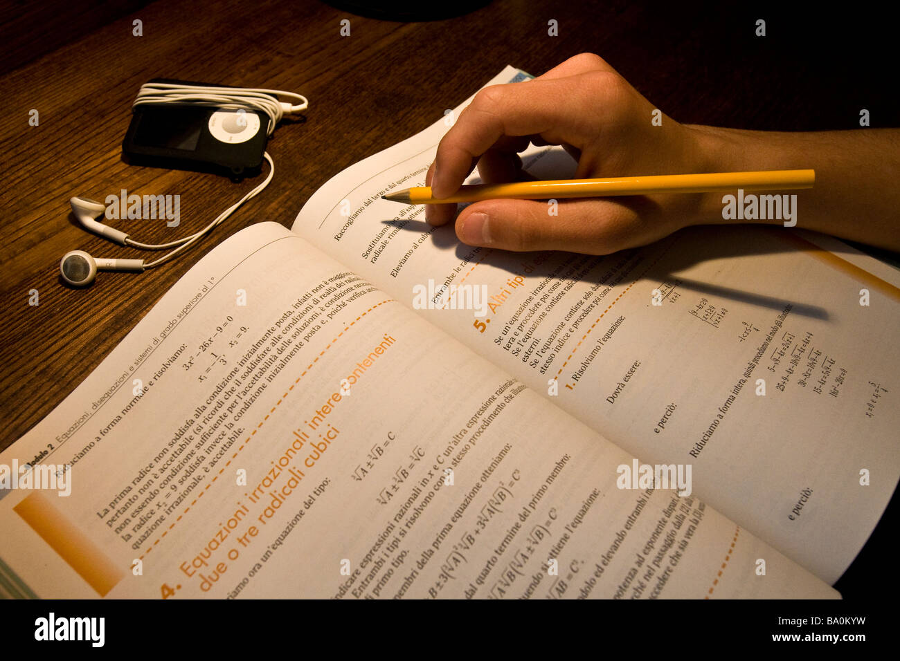 Mathematics study hi-res stock photography and images - Alamy