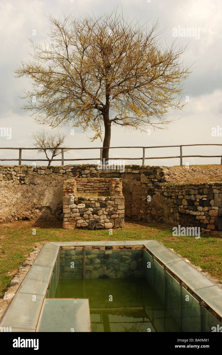 House of the Cryptoporticus in Volci Stock Photo - Alamy