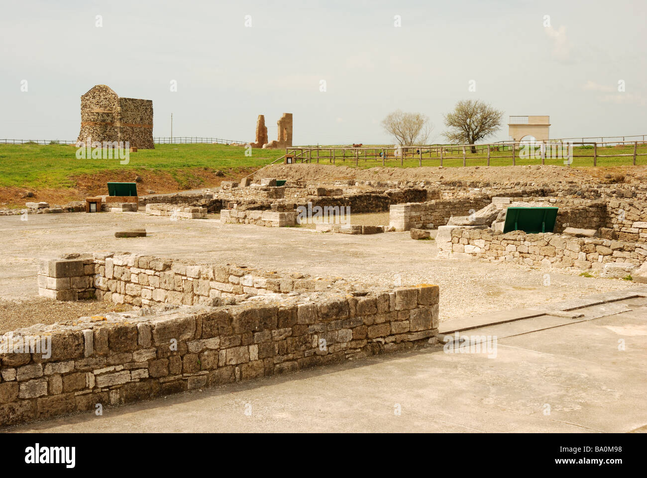 House of the Cryptoporticus in Volci Stock Photo - Alamy