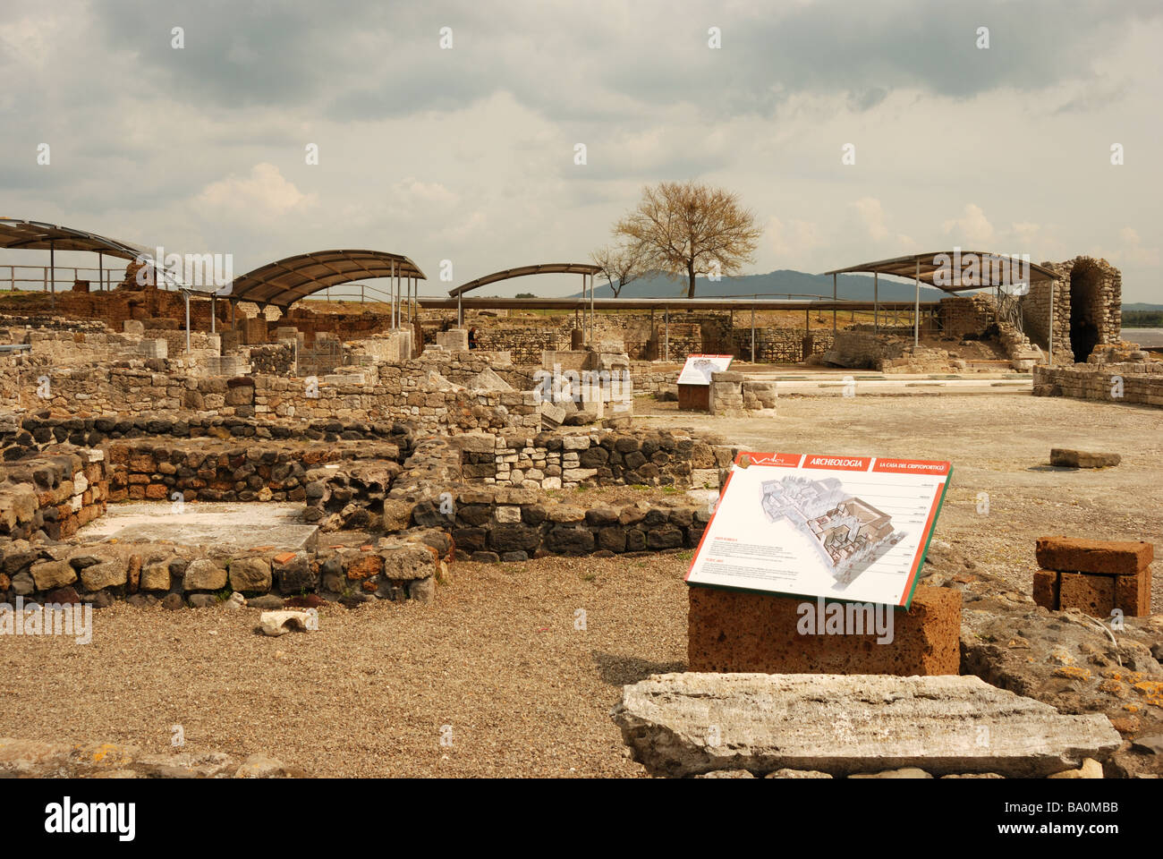 House of the cryptoporticus hi-res stock photography and images - Alamy