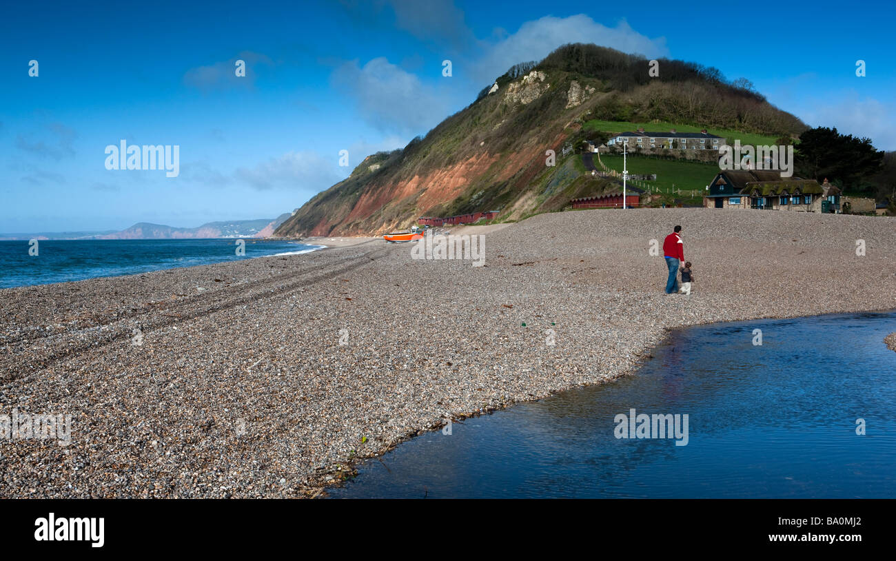 Branscombe beach hi-res stock photography and images - Alamy