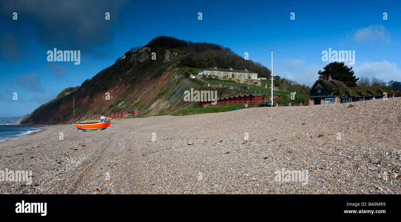 Jurassic coast branscombe beach south hi-res stock photography and ...