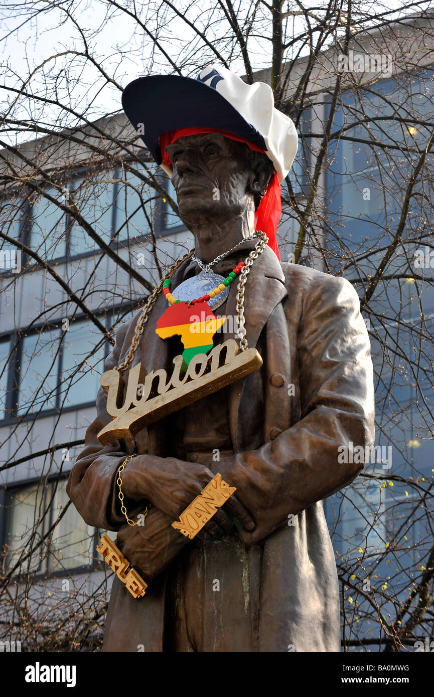 abraham lincoln statue Stock Photo - Alamy