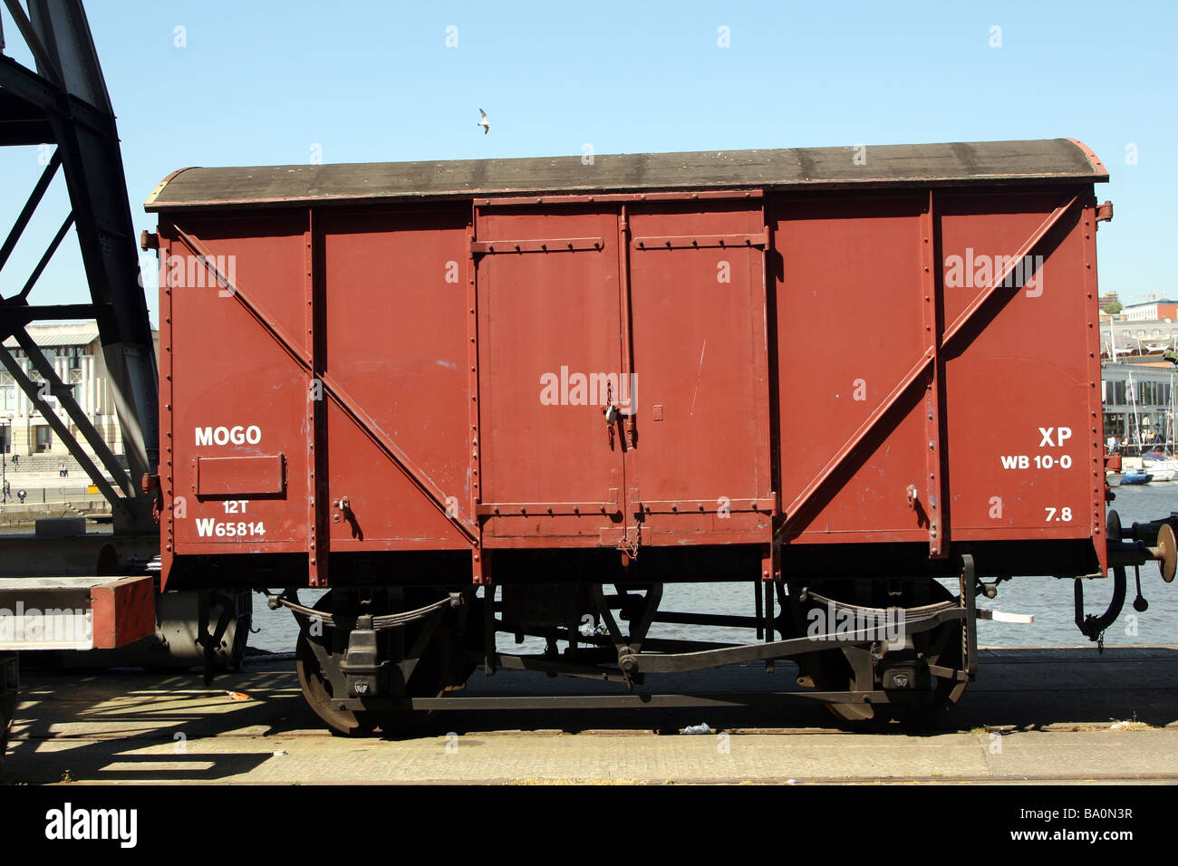 Railway box van hi-res stock photography and images - Alamy