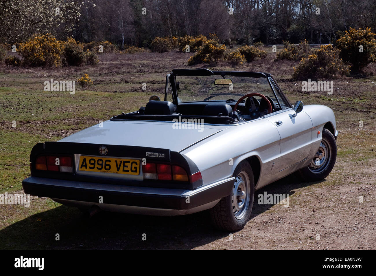 Alfa romeo spider hi-res stock photography and images - Alamy