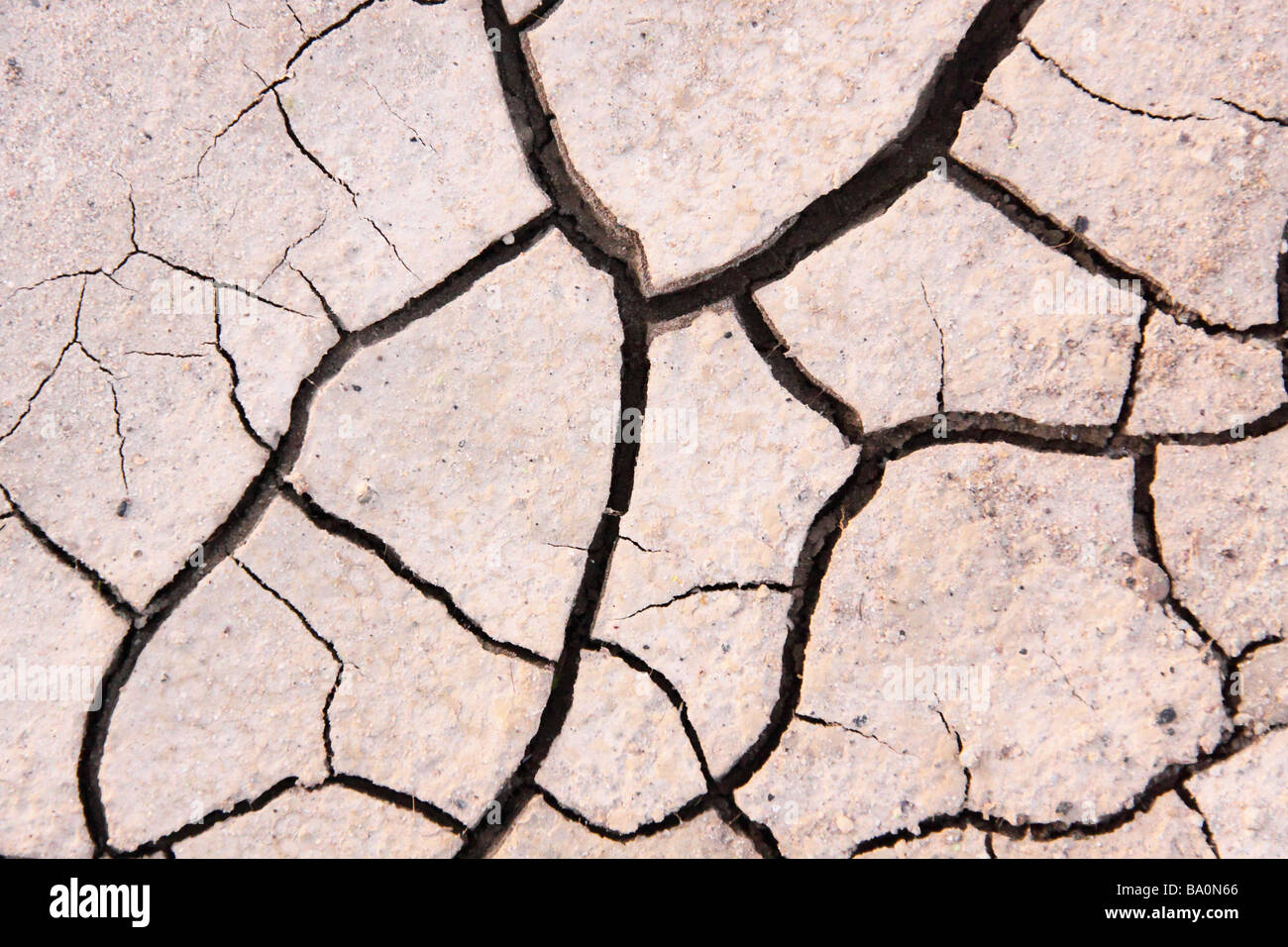 abstract shot of drying cracking mud Stock Photo - Alamy