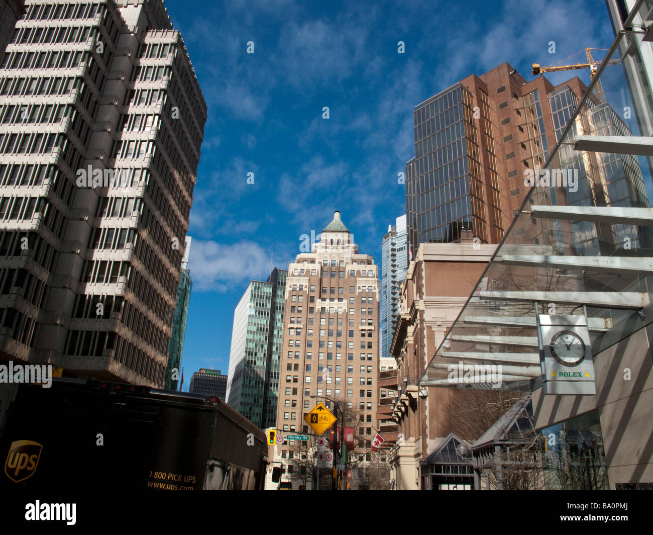 Marine building vancouver hi-res stock photography and images - Alamy
