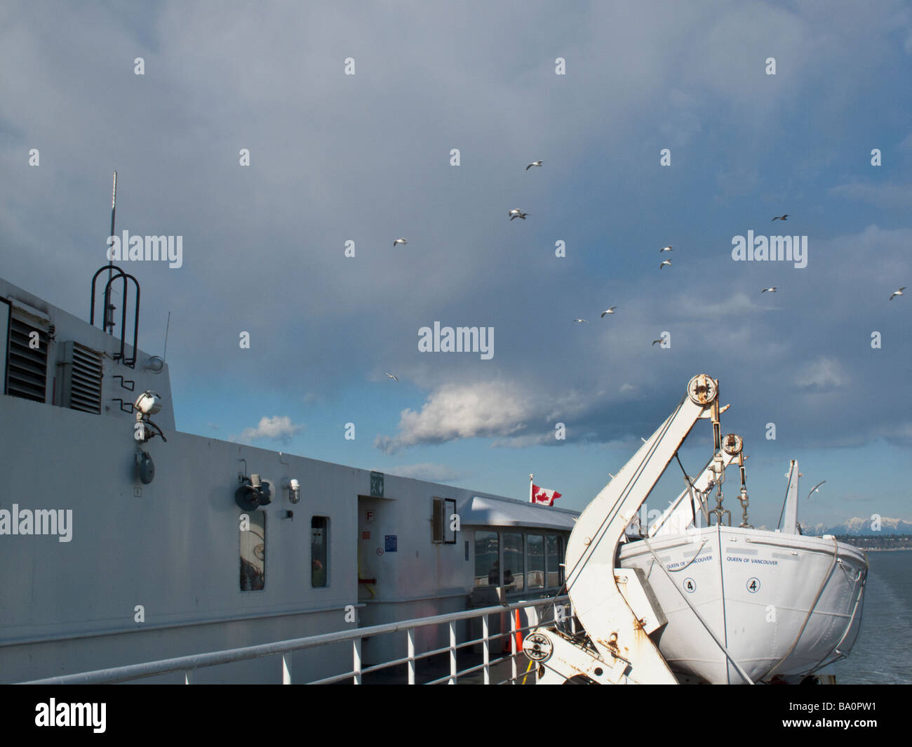 Bc ferry lifeboat hi-res stock photography and images - Alamy