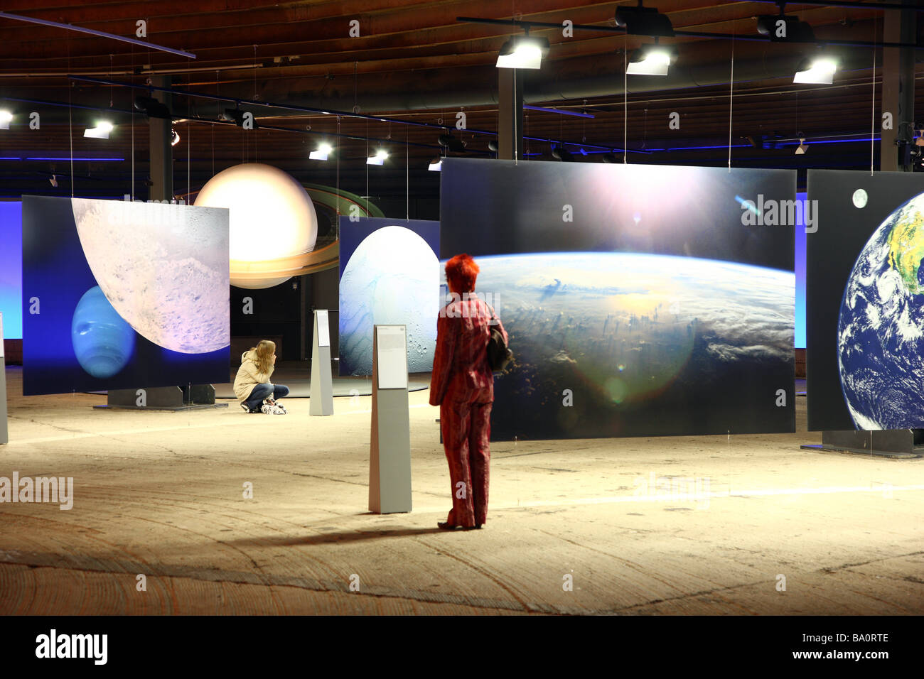 The Exhibition "Out of this world. Wonders of the solar system" in the ...