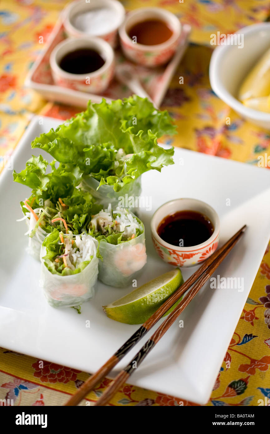 Summer roll hi-res stock photography and images - Alamy