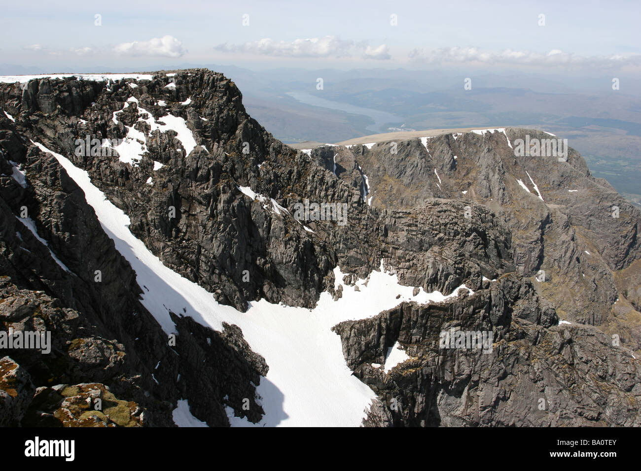 View from top of Ben Nevis Stock Photo - Alamy