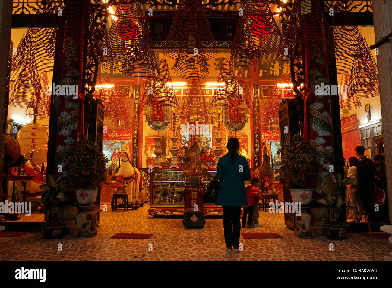 Assembly hall of the cantonese chinese congregation hi-res stock ...