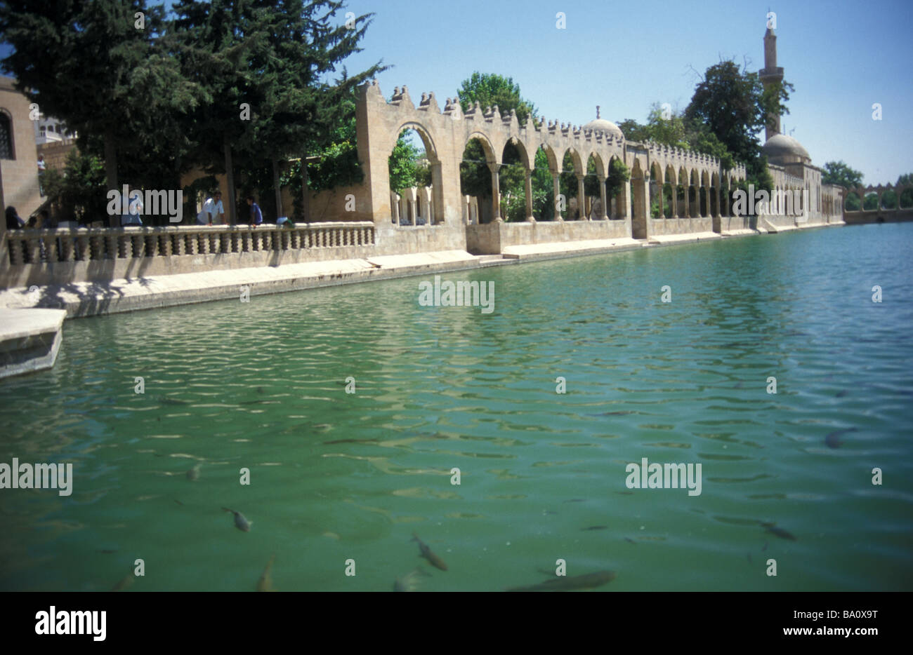 Balikli Gol landscape Sianli Urfa Turkey Stock Photo - Alamy