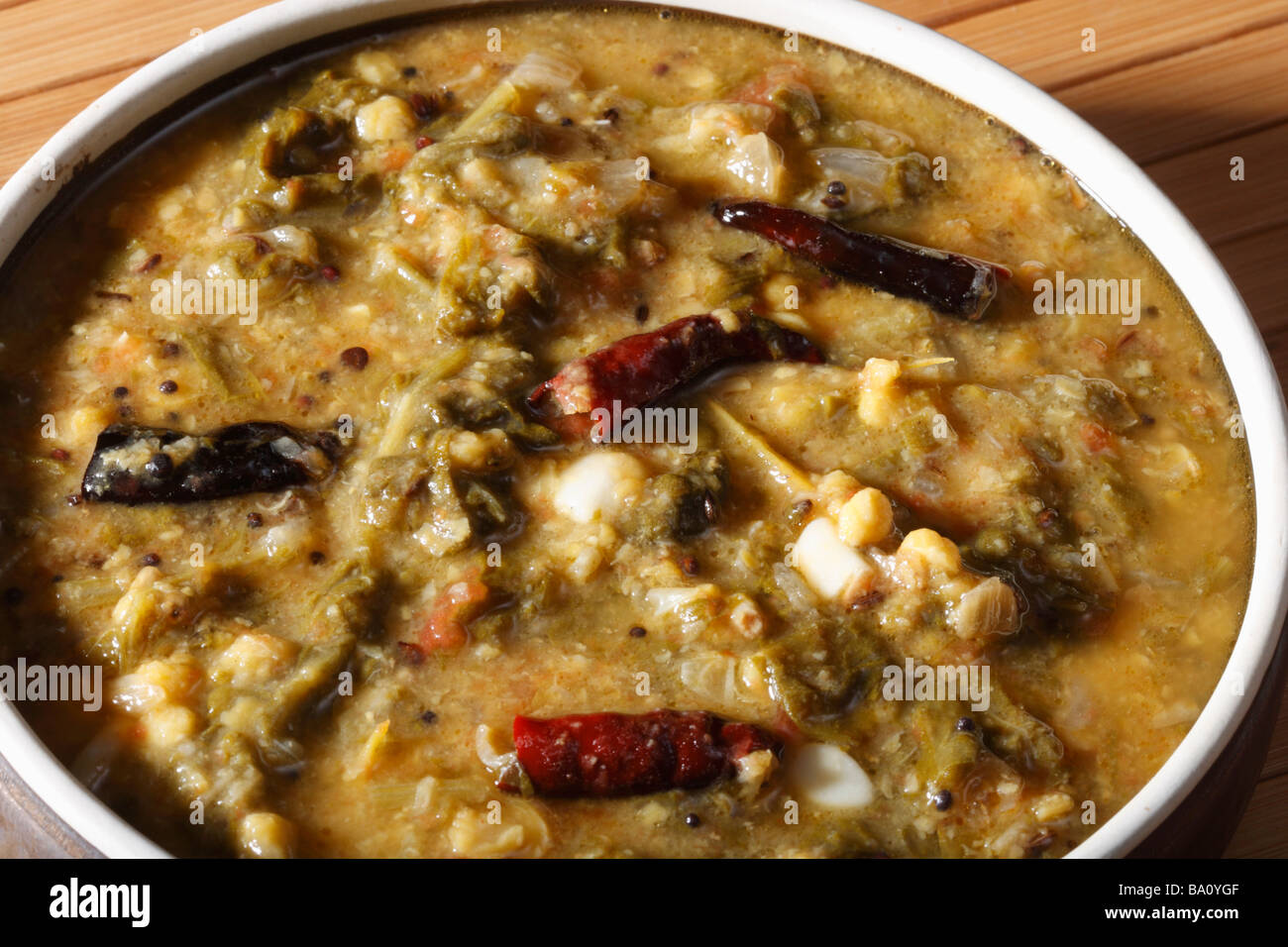 Akukura is a famous vegetarian dish made from green leaves like palak ...