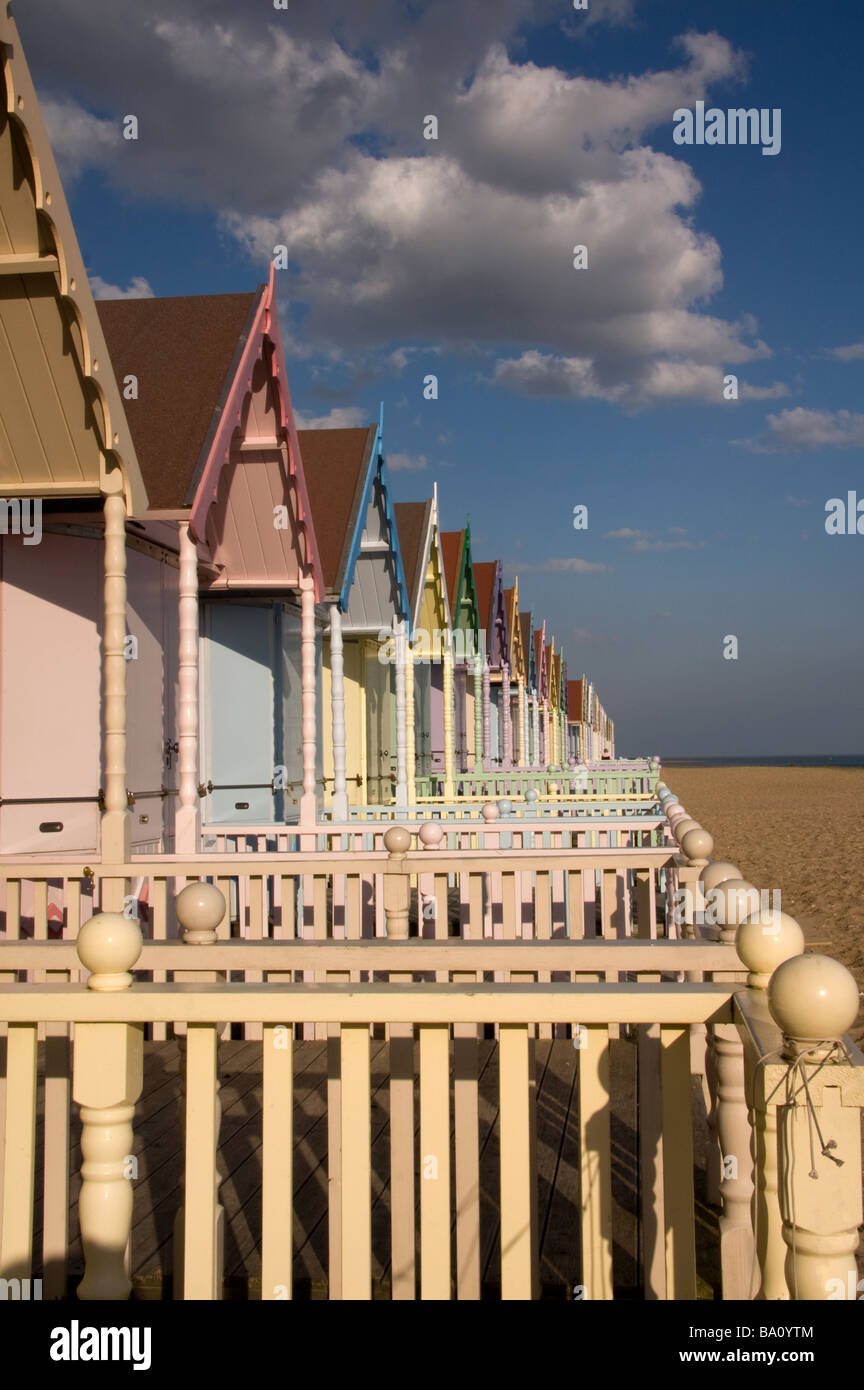 Mersea island beach huts hi-res stock photography and images - Alamy