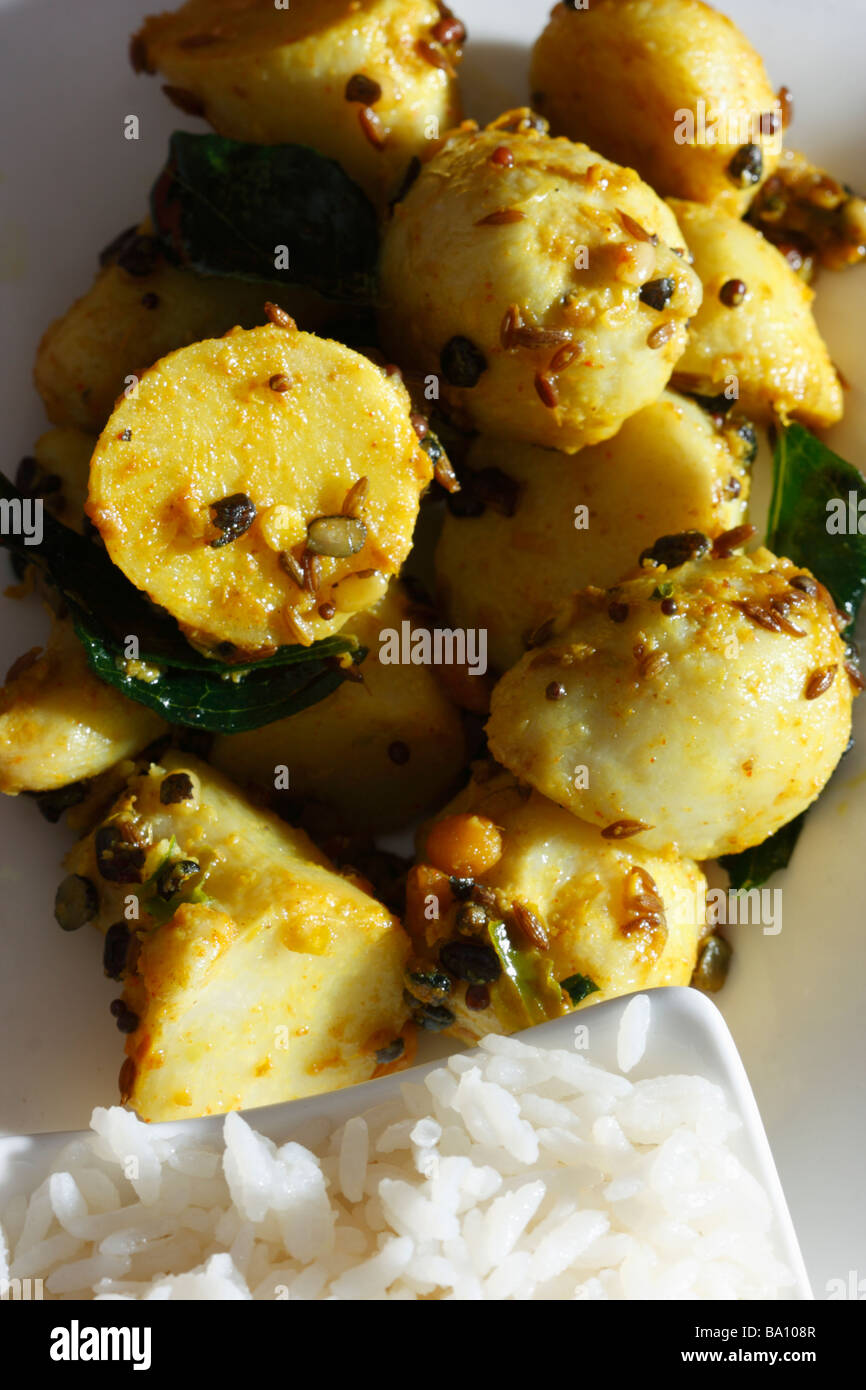 chama dumpala pulusu or colocasia curry is an andhra style tamarind ...