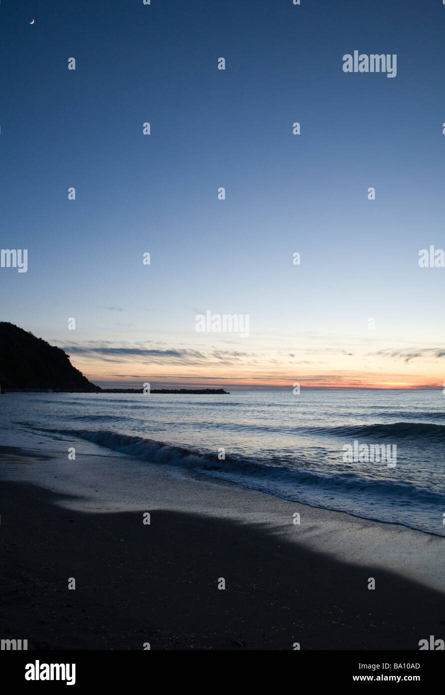 Levanto Beach Liguria Italy Stock Photo - Alamy