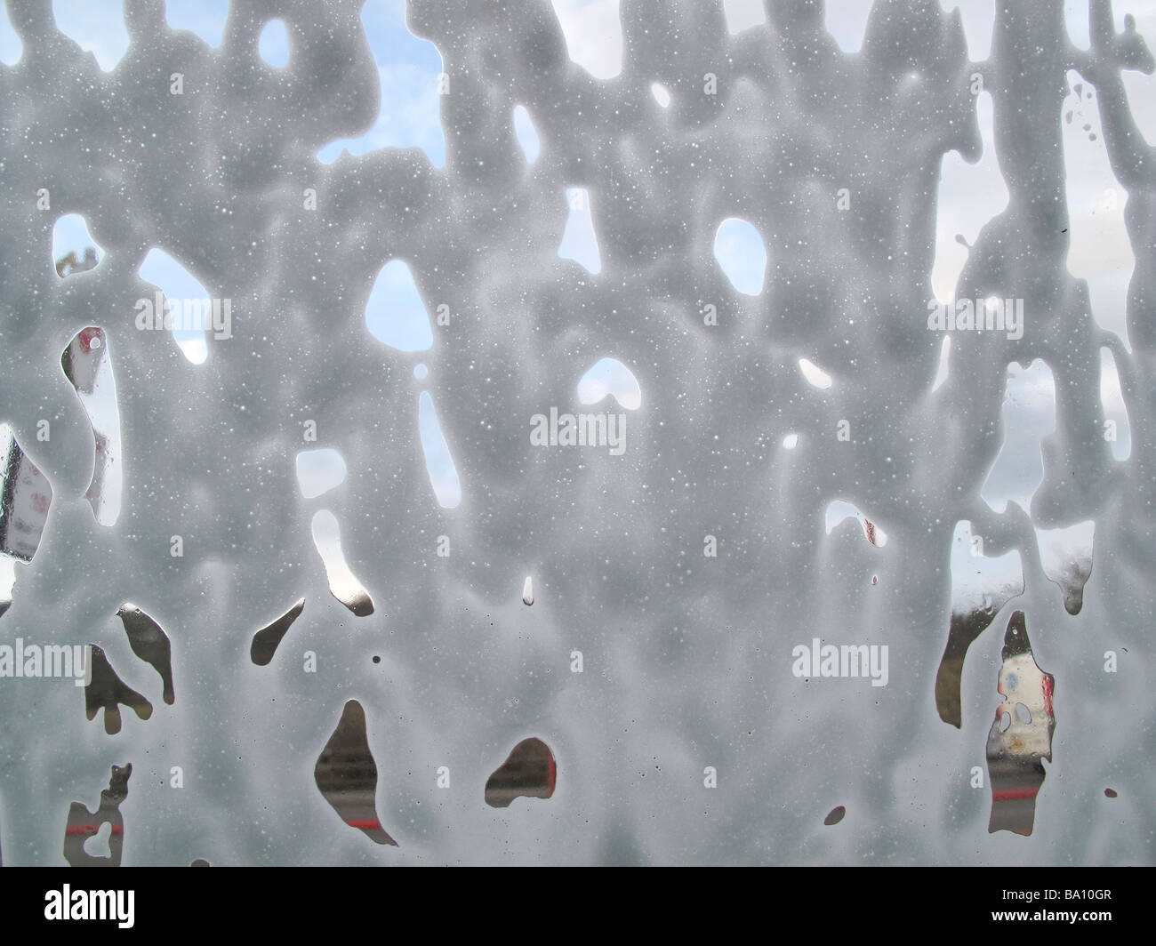 Car washed wash foam hi-res stock photography and images - Alamy