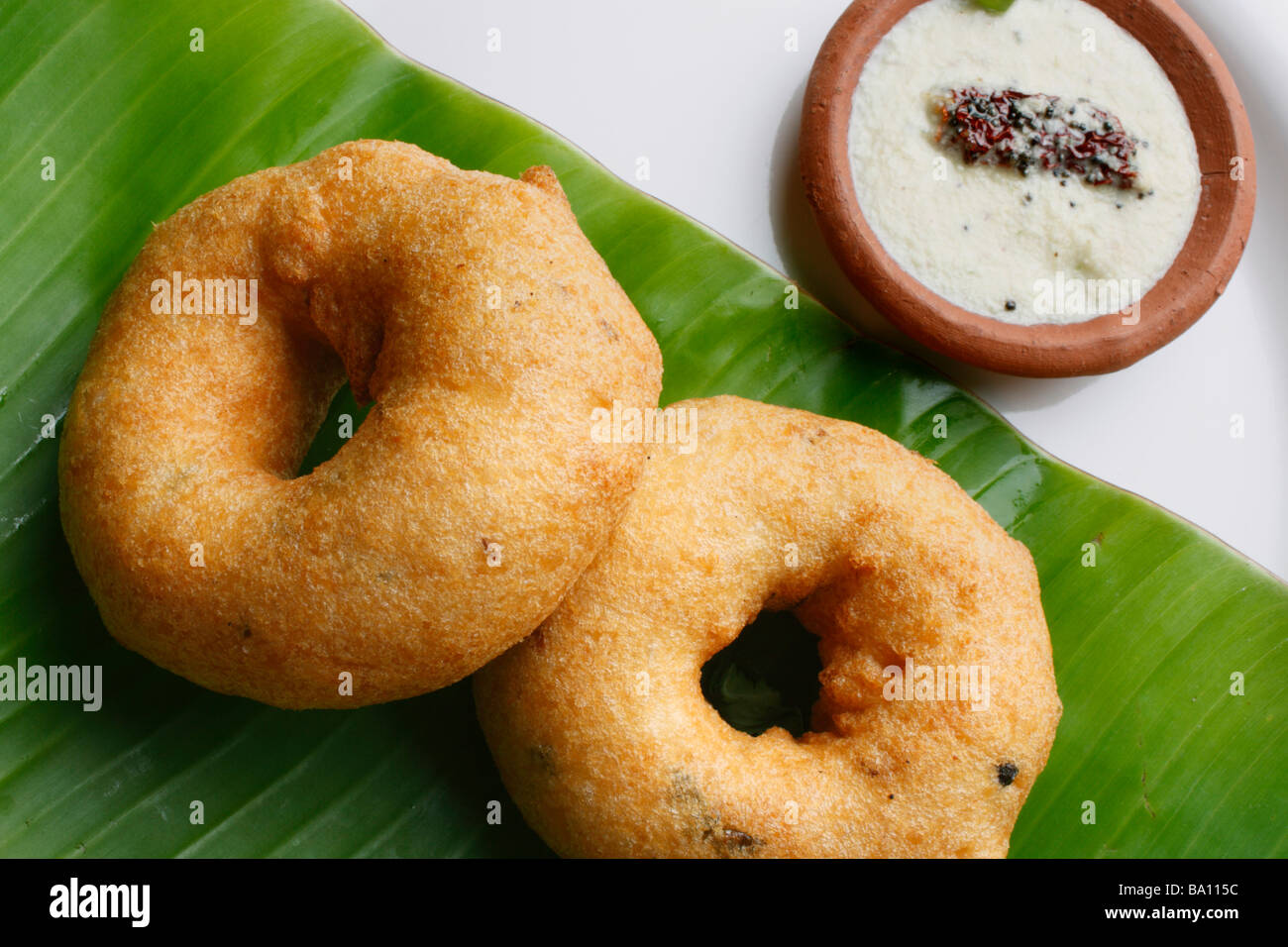 Medu Vada is a traditional South Indian break fast dish Stock Photo - Alamy