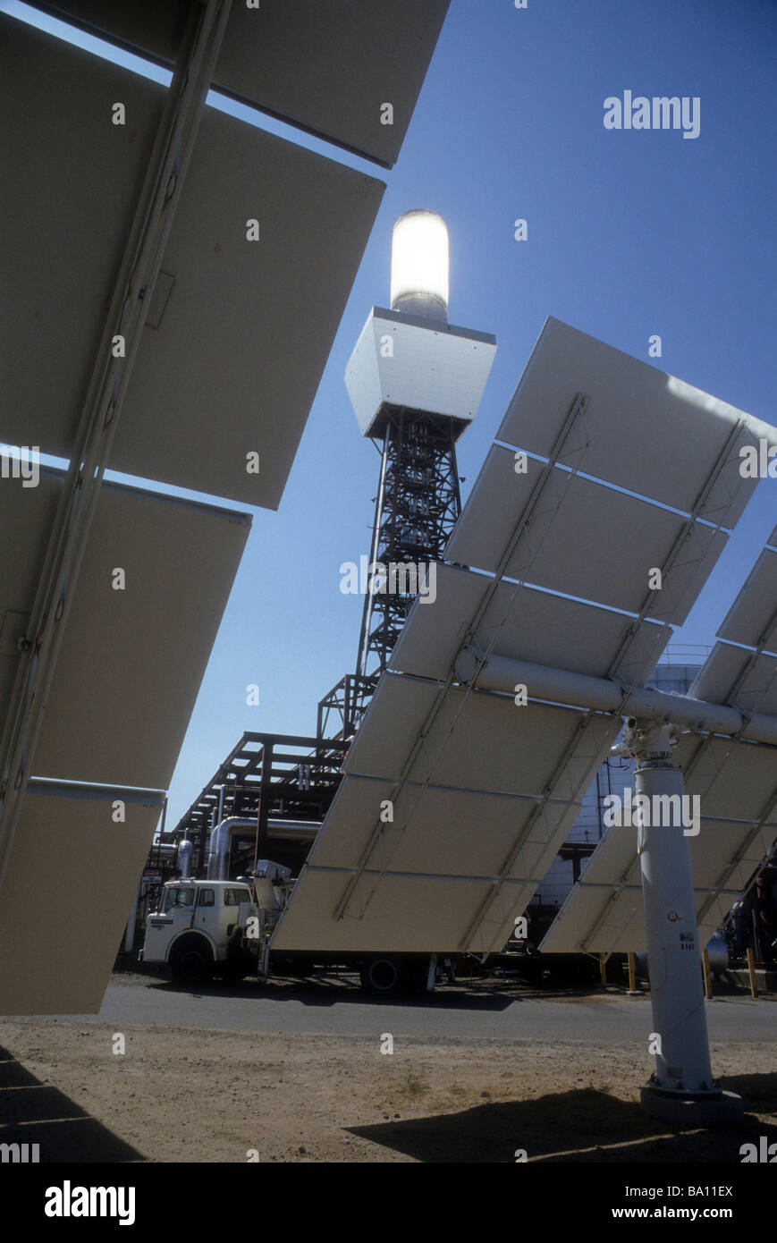 Solar One power electric generate generator plant station green renew ...