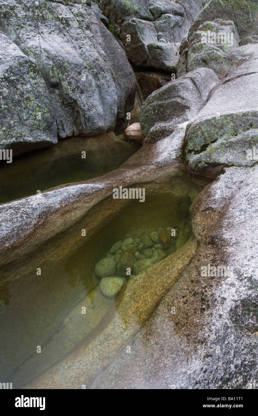 Small pool along the Kaweah River Sequoia and Kings Canyon National ...