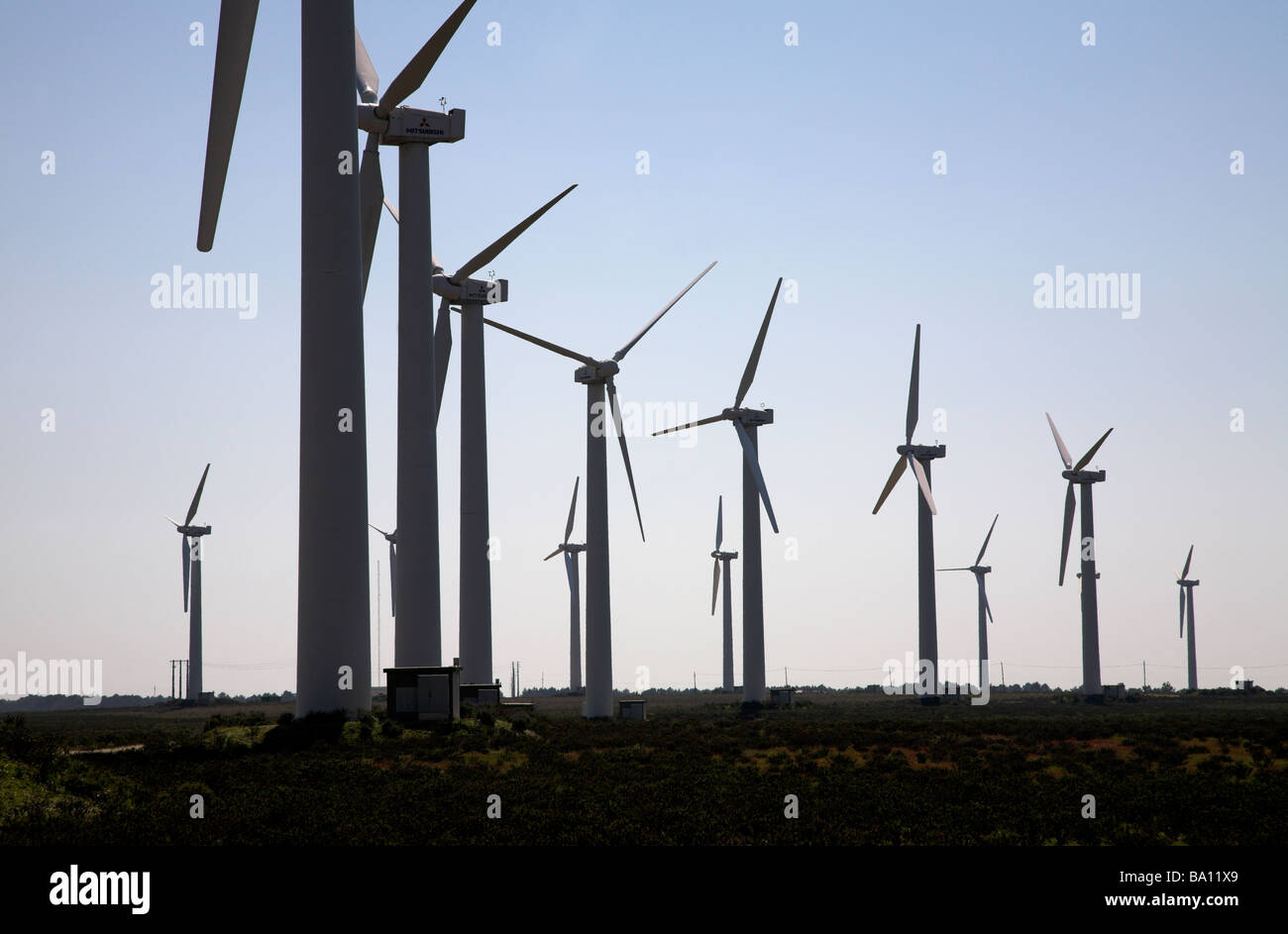 Wind turbines generate energy hi-res stock photography and images - Alamy