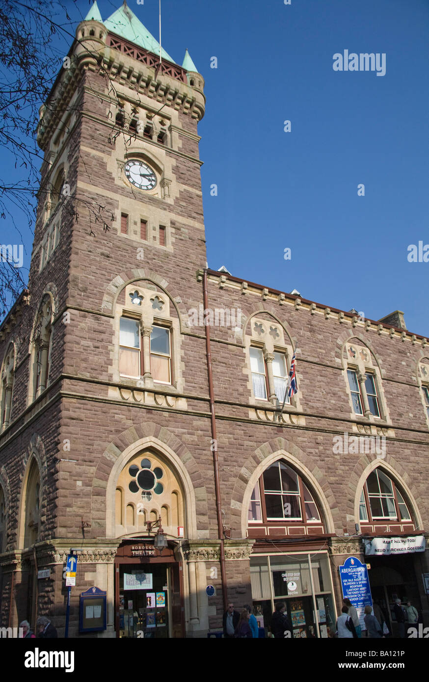 Abergavenny market hall hi-res stock photography and images - Alamy