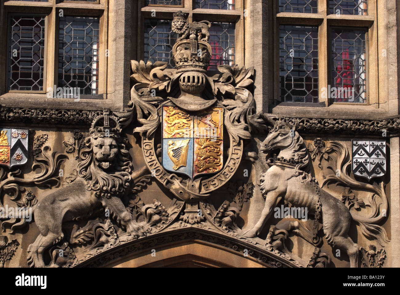 Oxford university college crest hi-res stock photography and images - Alamy