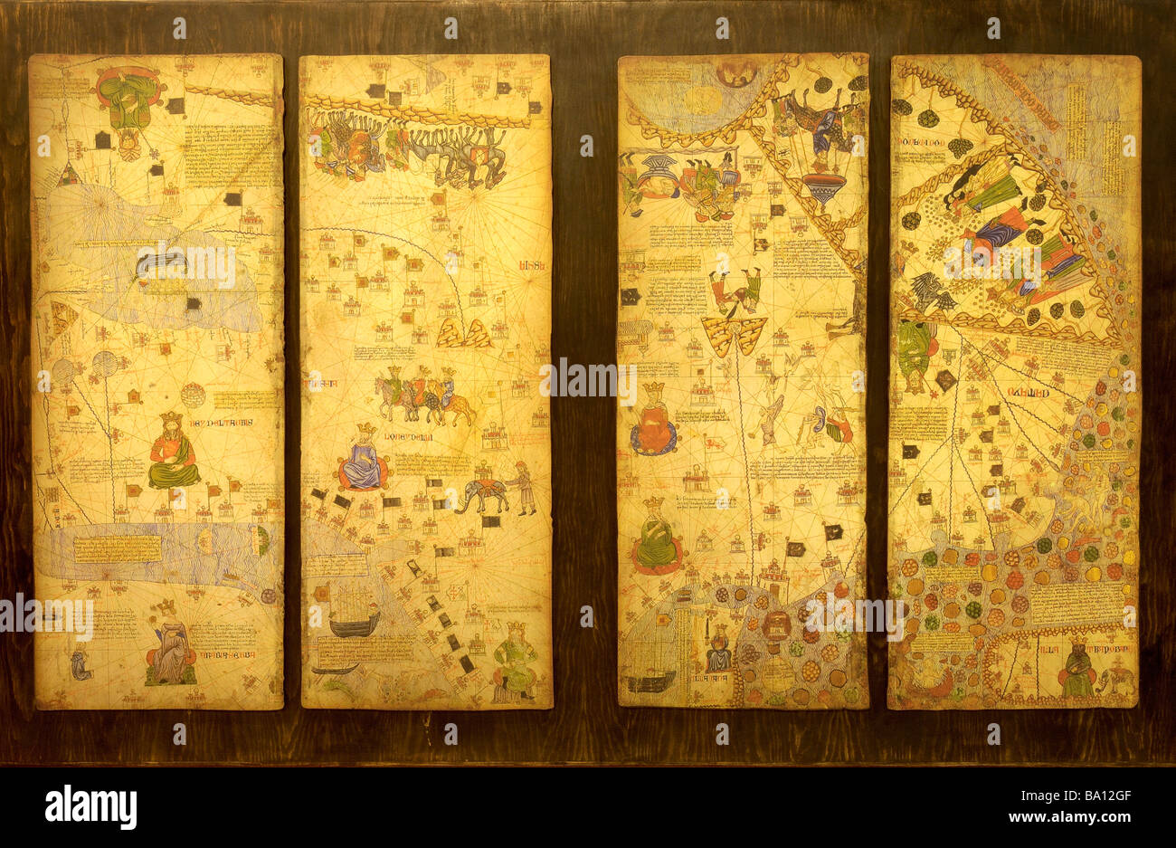 Map of tordesillas hi-res stock photography and images - Alamy