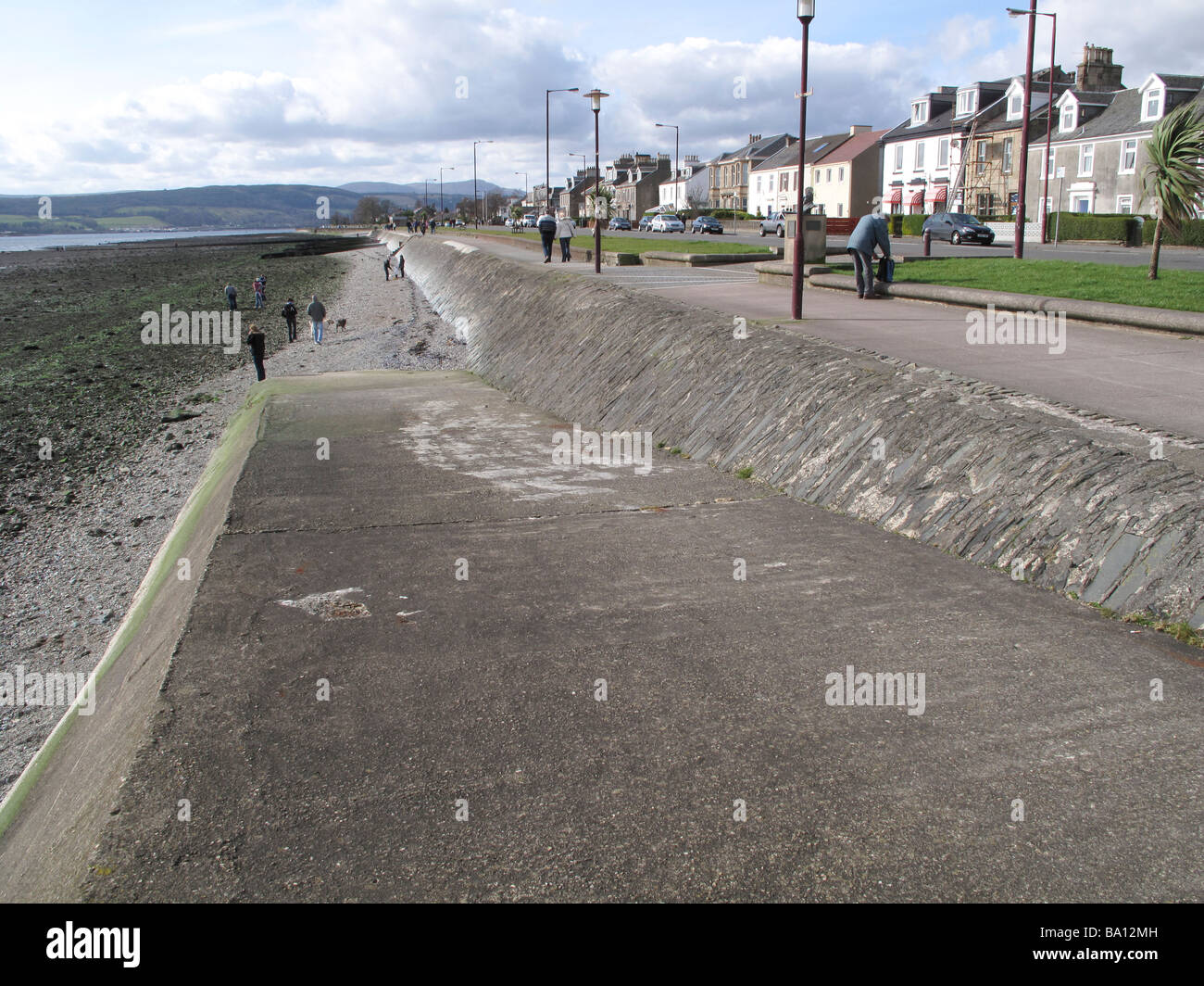 Helensburgh sea front Scotland Stock Photo - Alamy