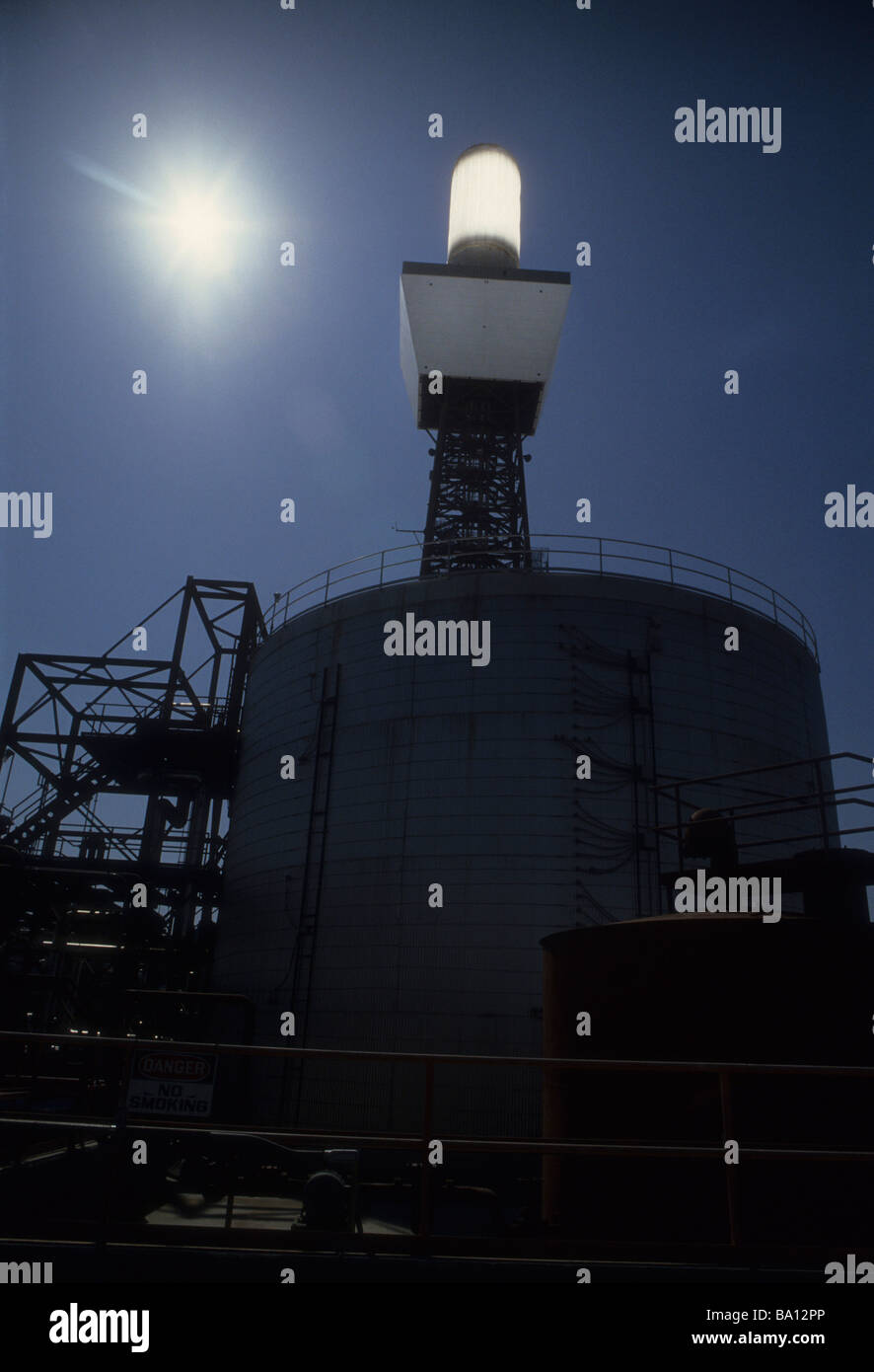 Solar One energy electric power station plant generate generator create ...