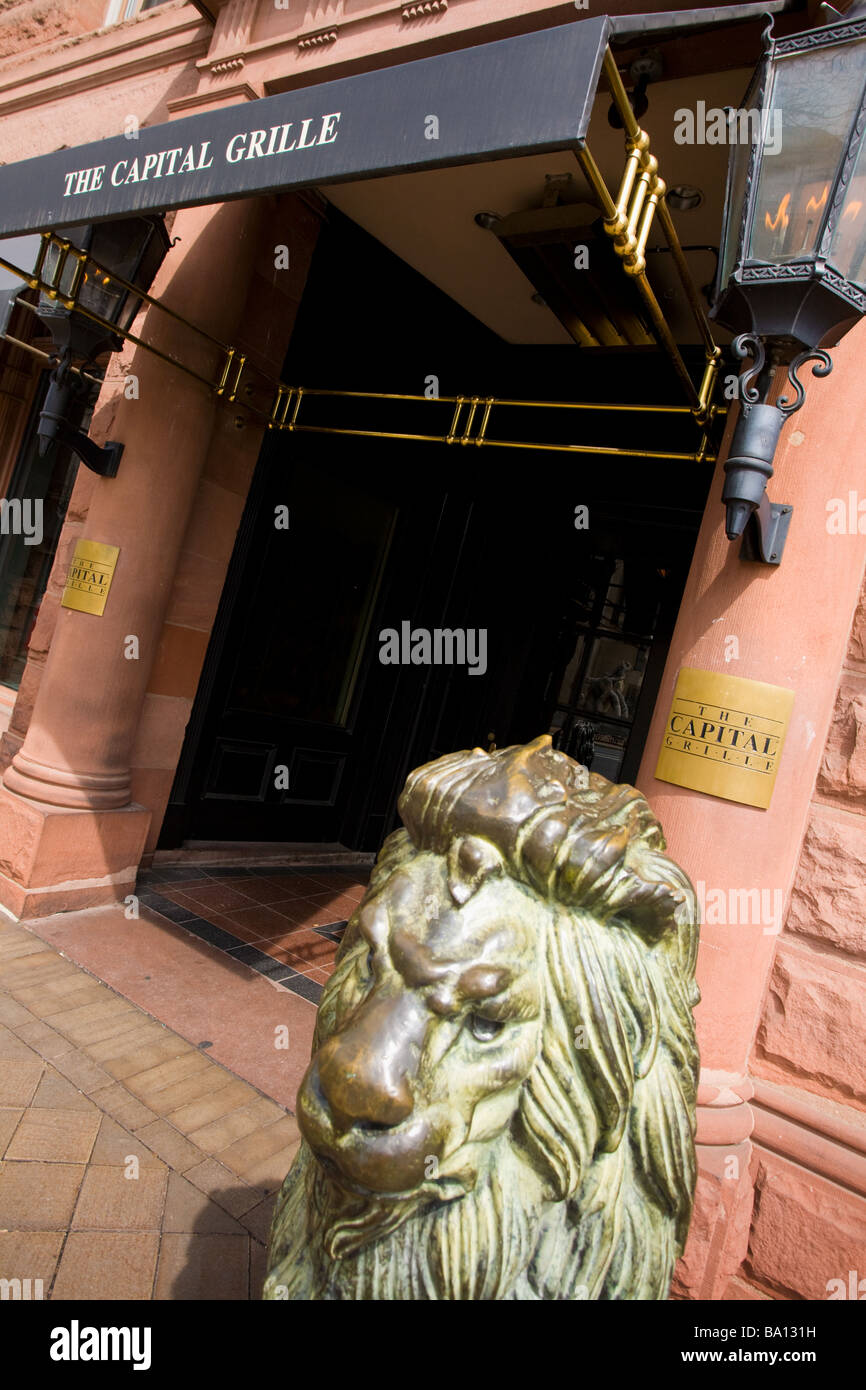 Capital grille washington hi-res stock photography and images - Alamy