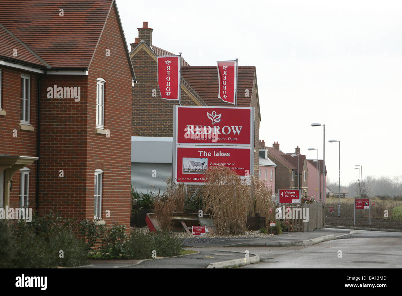 New build homes uk redrow hi-res stock photography and images - Alamy