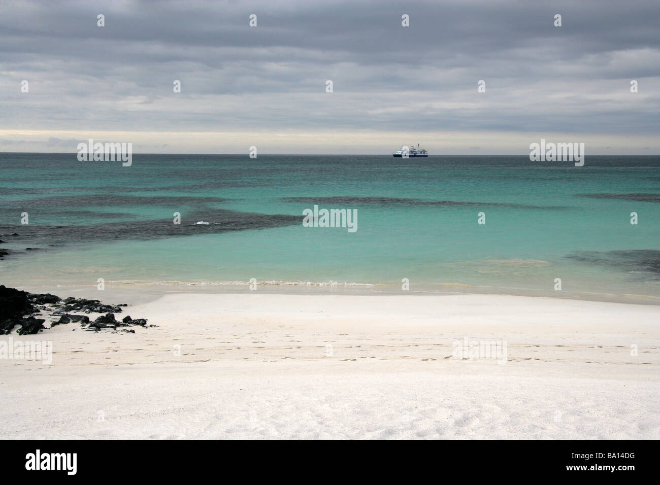 Cerro Brujo Beach, San Cristobal Island, Galapagos Islands, Ecuador ...