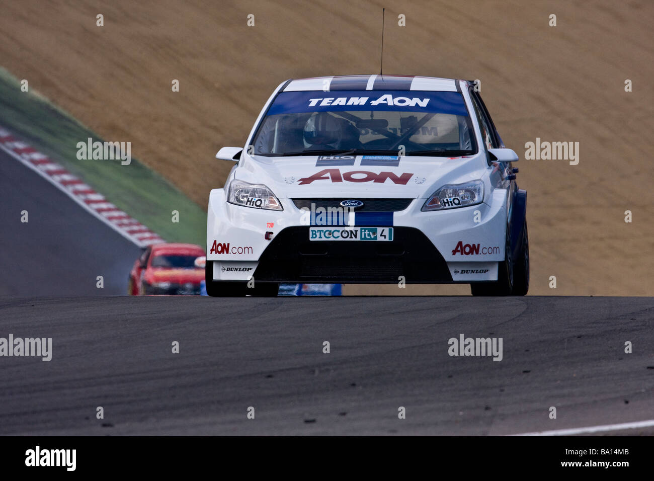 Tom Chilton in the Ford Focus ST at druids bend Stock Photo - Alamy