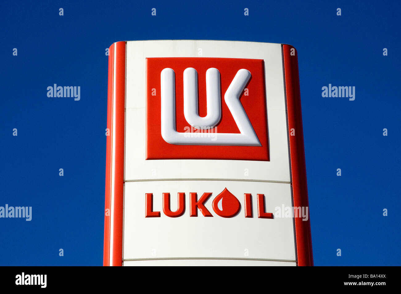 Lukoil gas station hi-res stock photography and images - Alamy