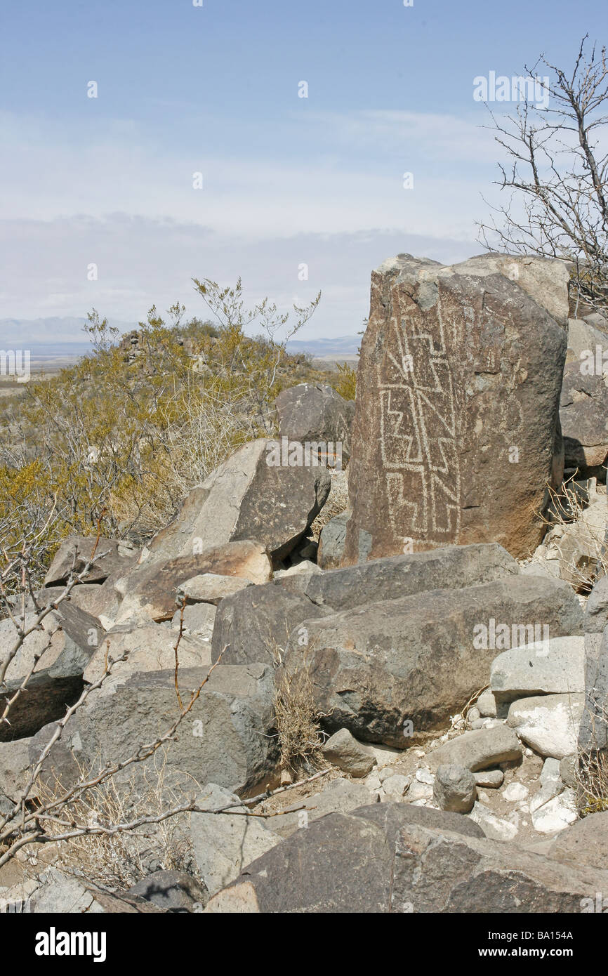 Three rivers petroglyphs site hi-res stock photography and images - Alamy