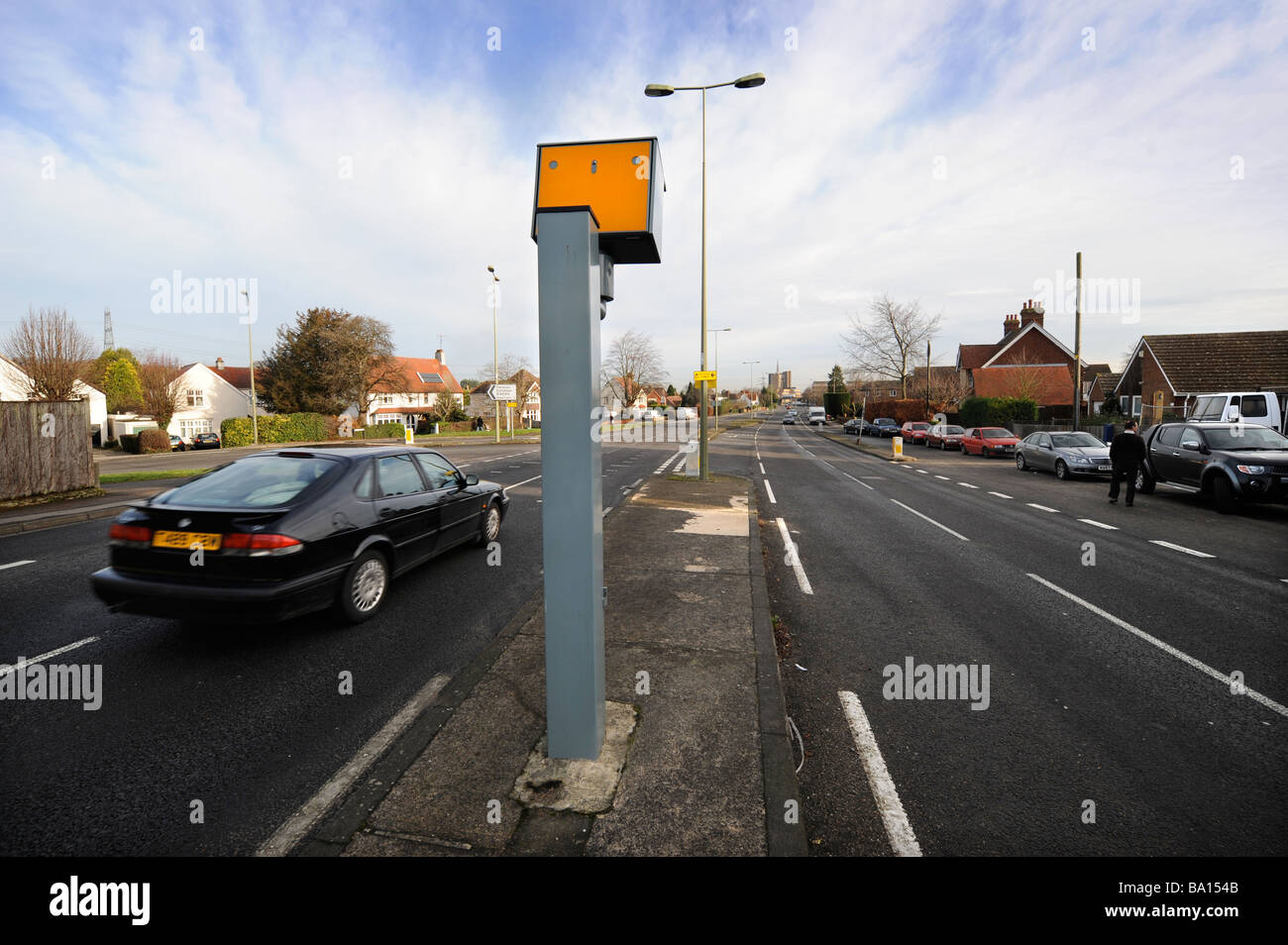 A GATSO SPEED CAMERA IN OXFORD UK Stock Photo - Alamy