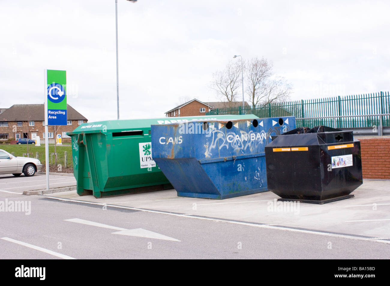 Recycling area hi-res stock photography and images - Alamy