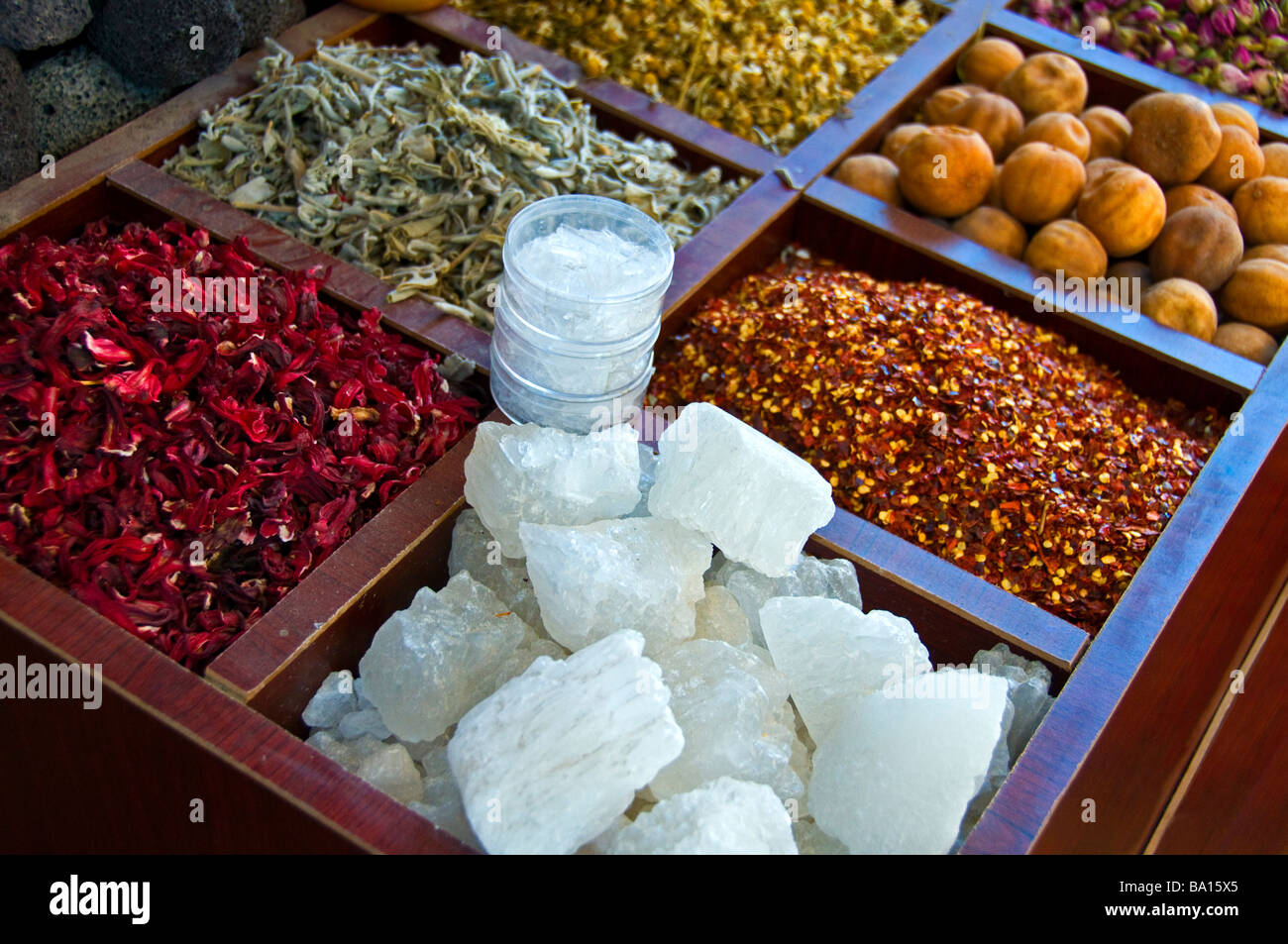 display-of-fresh-spices-in-deira-spice-souk-dubai-stock-photo-alamy