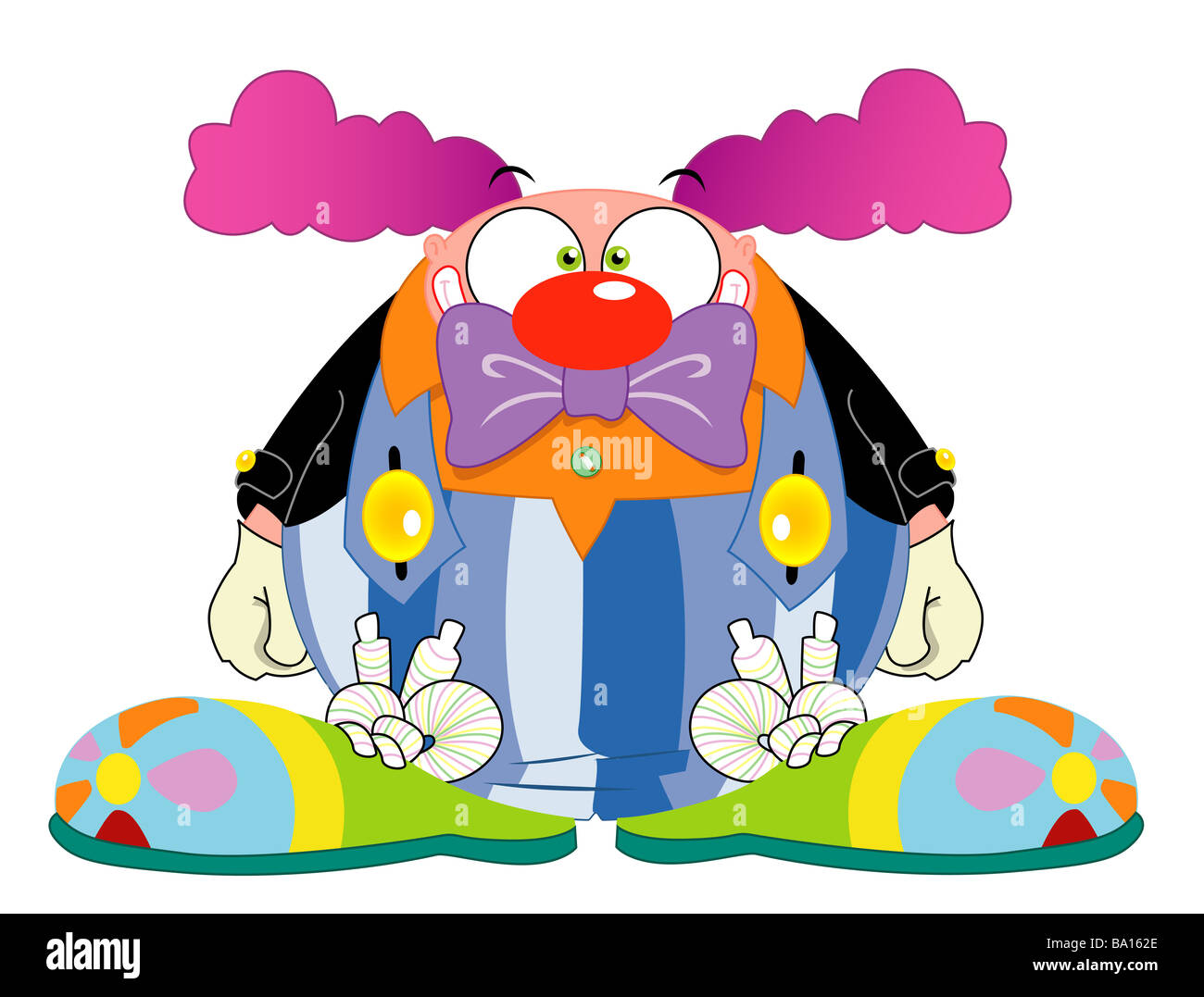 Big clown hi-res stock photography and images - Alamy