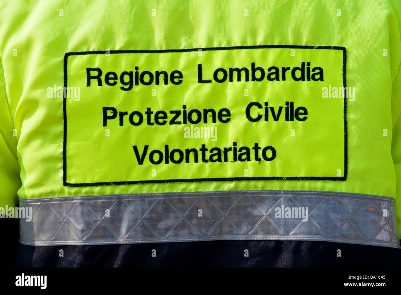 Volunteers civil protection hi-res stock photography and images - Alamy