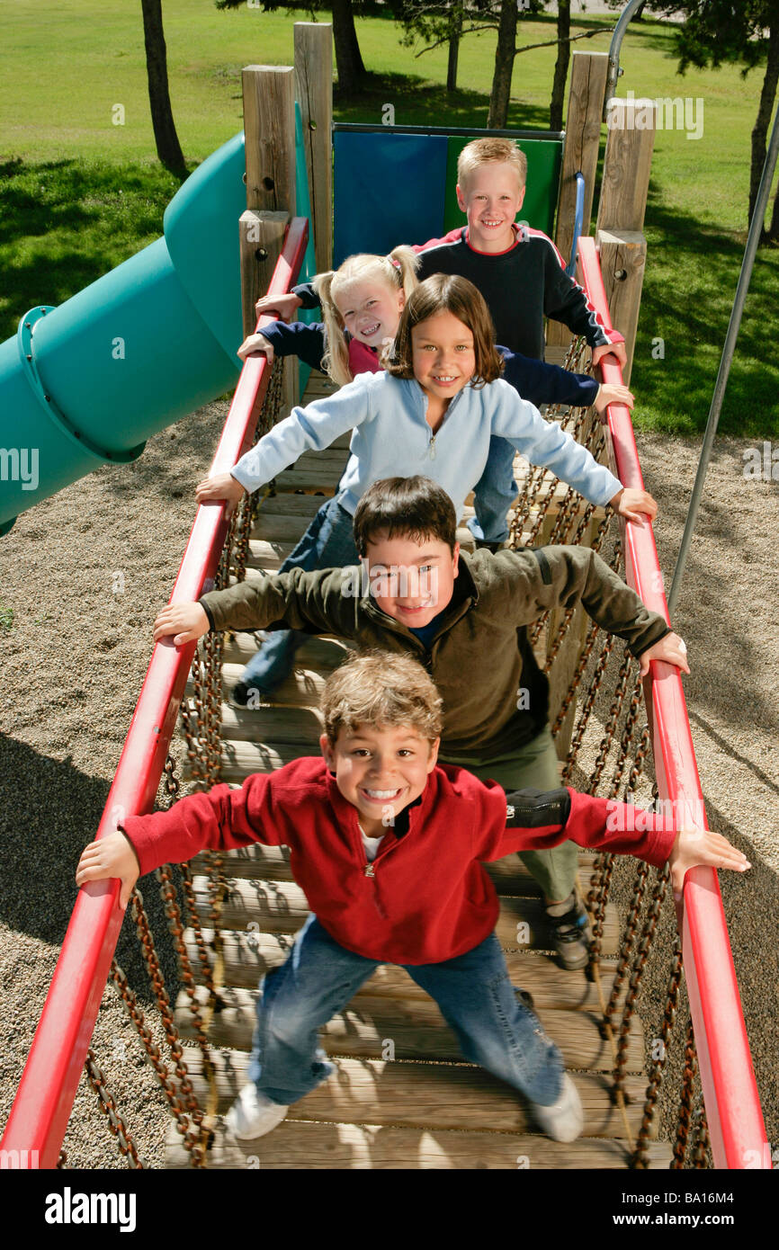 Children on playground Stock Photo - Alamy
