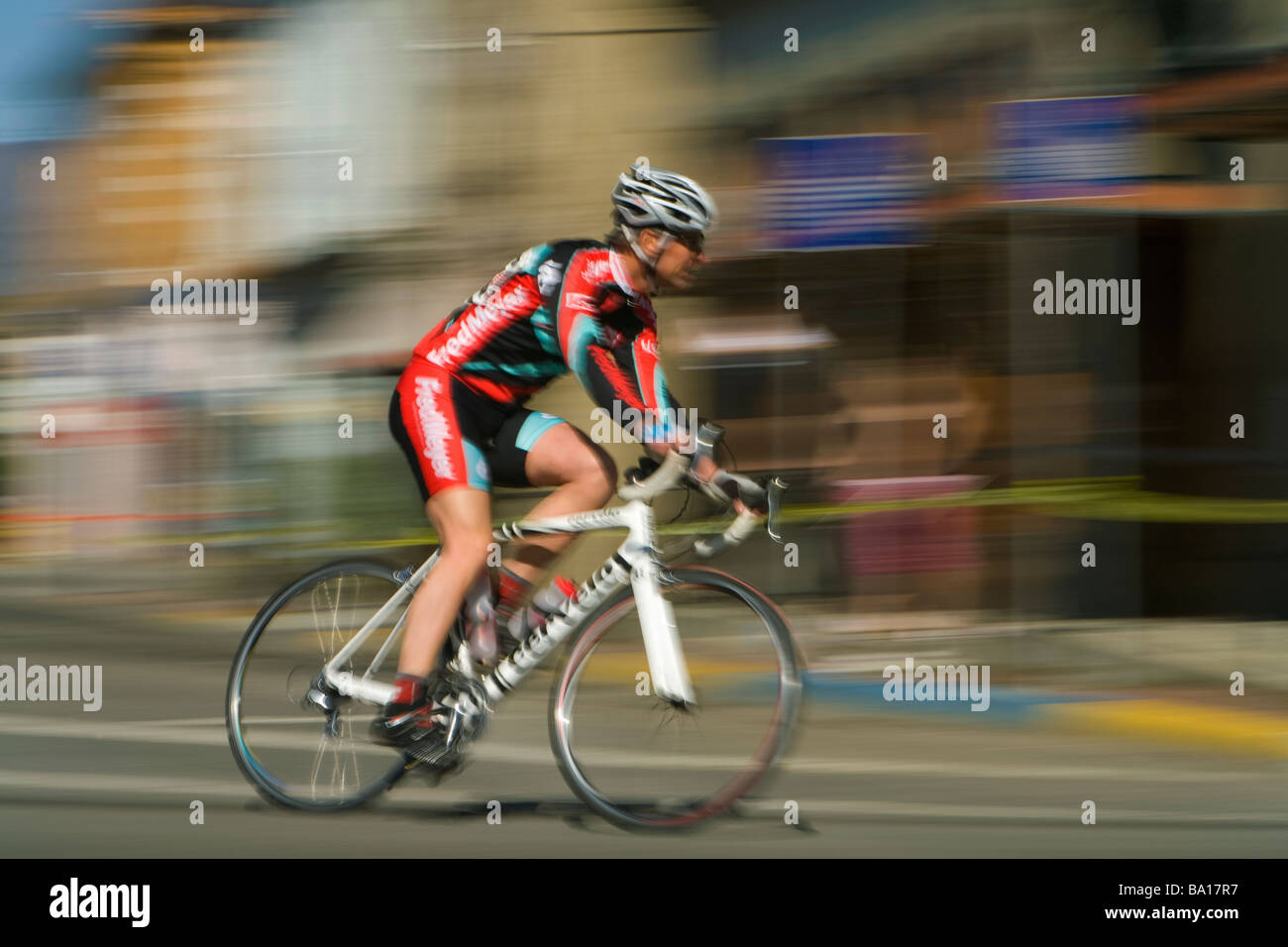 A bike racer Stock Photo - Alamy