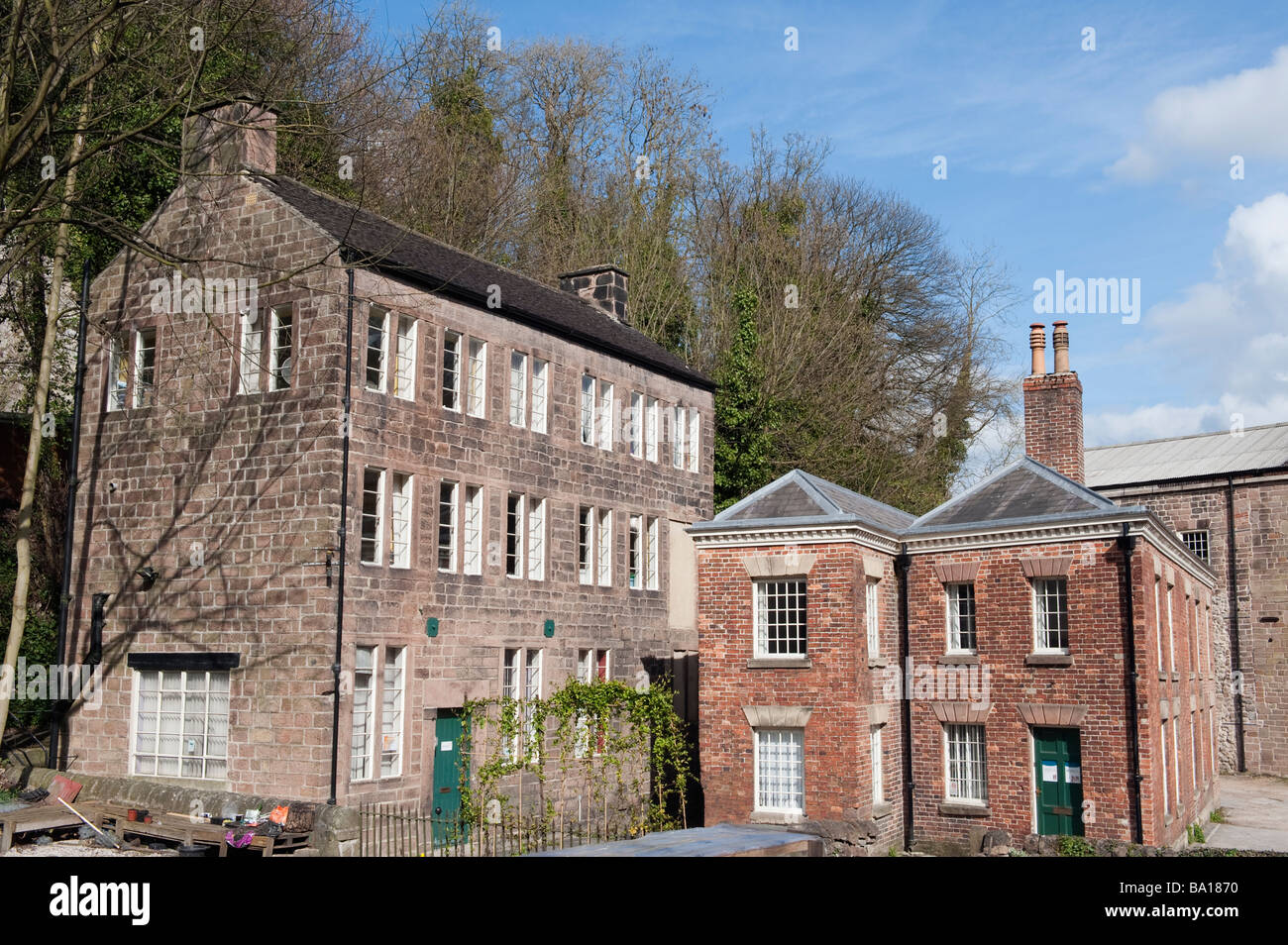 Cromford mill arkwright hi-res stock photography and images - Alamy