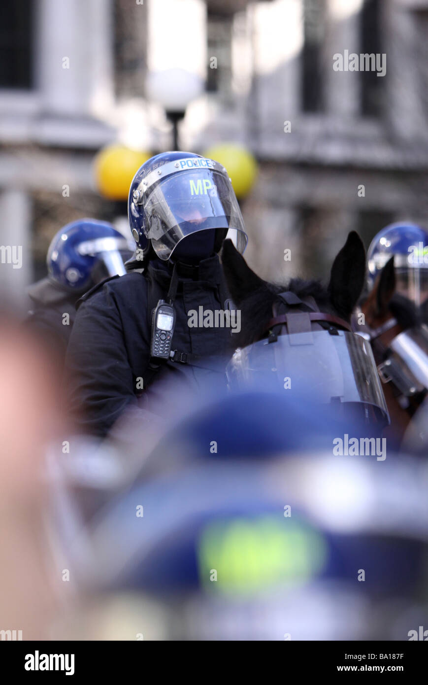 Mounted Riot Police High Resolution Stock Photography and Images - Alamy