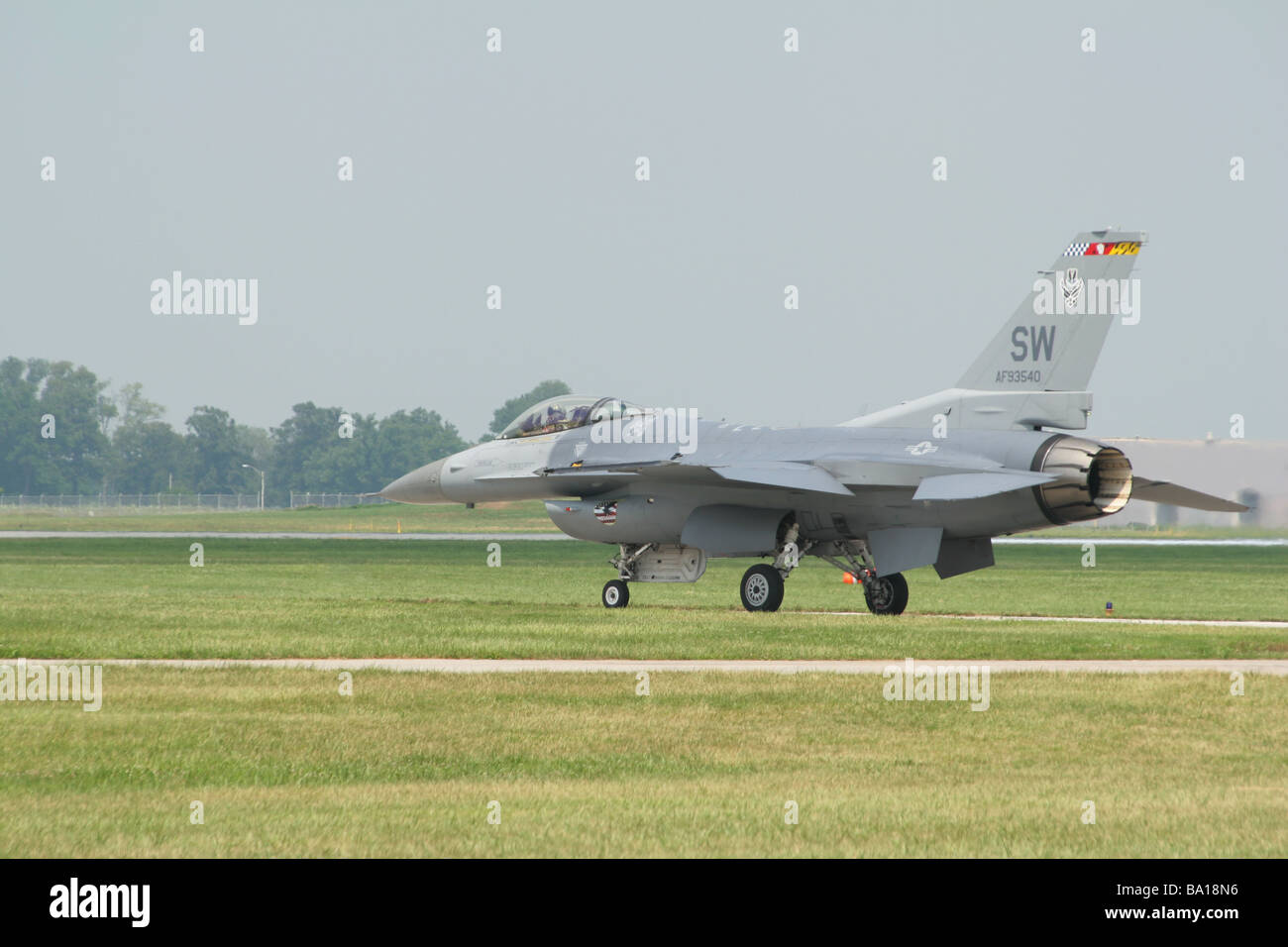 F 16 Falcon by Lockheed Martin on display at Dayton Air Show Vandalia ...