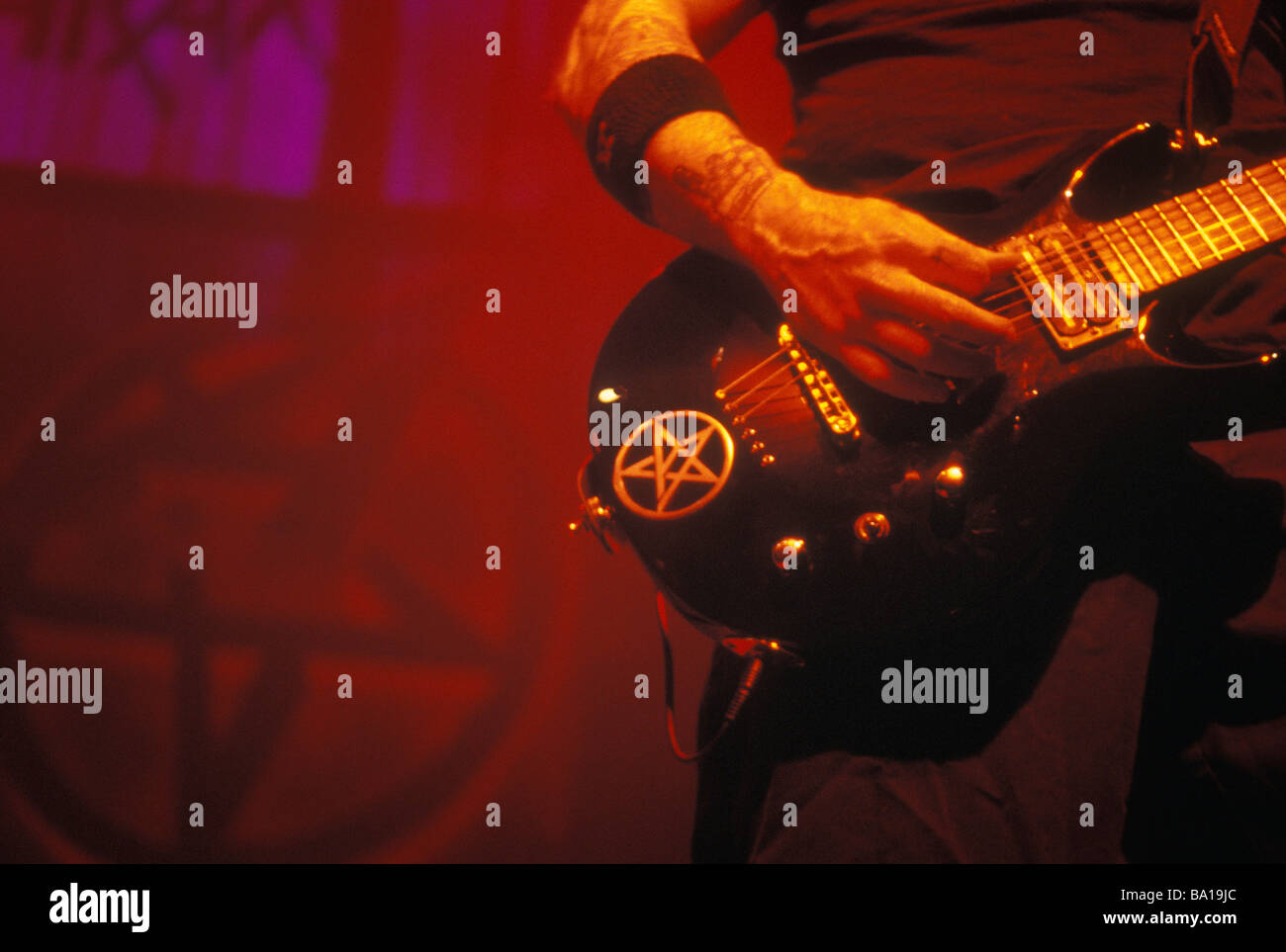 A rock band perform on stage in Tokyo Japan Stock Photo - Alamy
