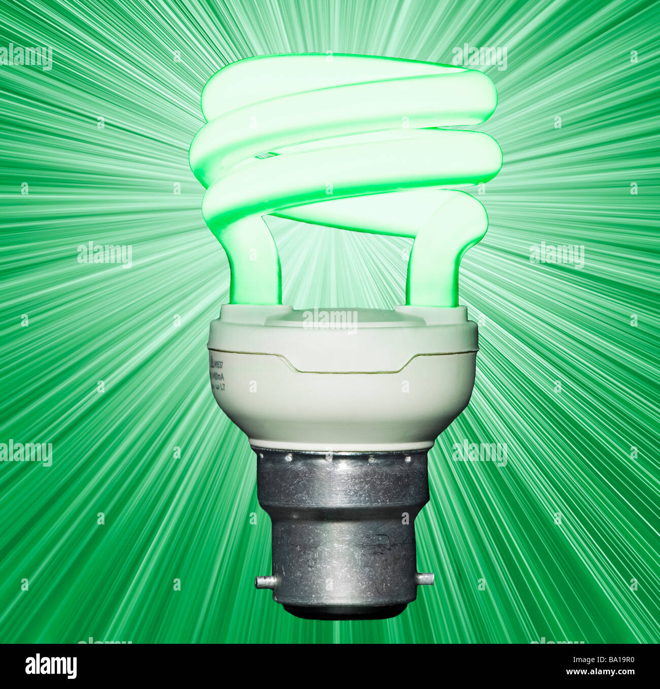 Energy Saving Light Bulb Stock Photo - Alamy
