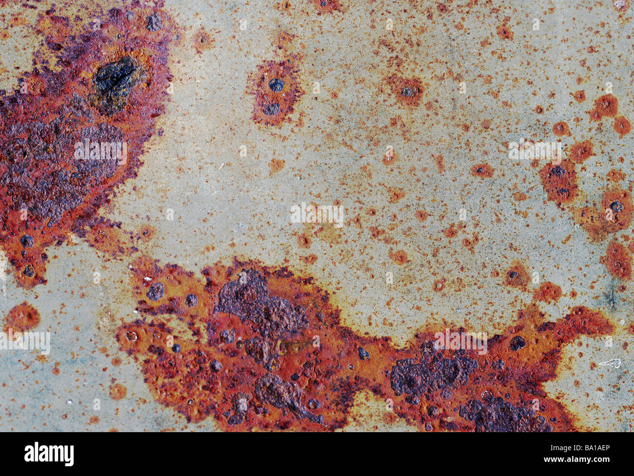 great red rusted metal background image Stock Photo - Alamy